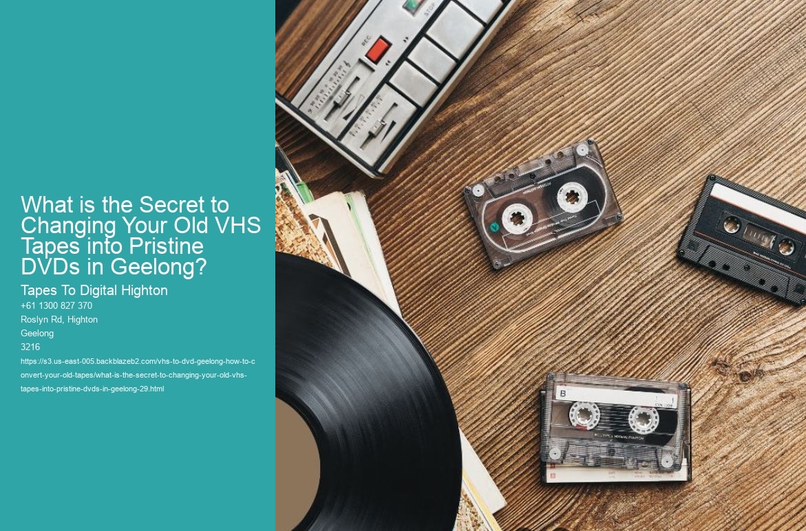 What is the Secret to Changing Your Old VHS Tapes into Pristine DVDs in ...